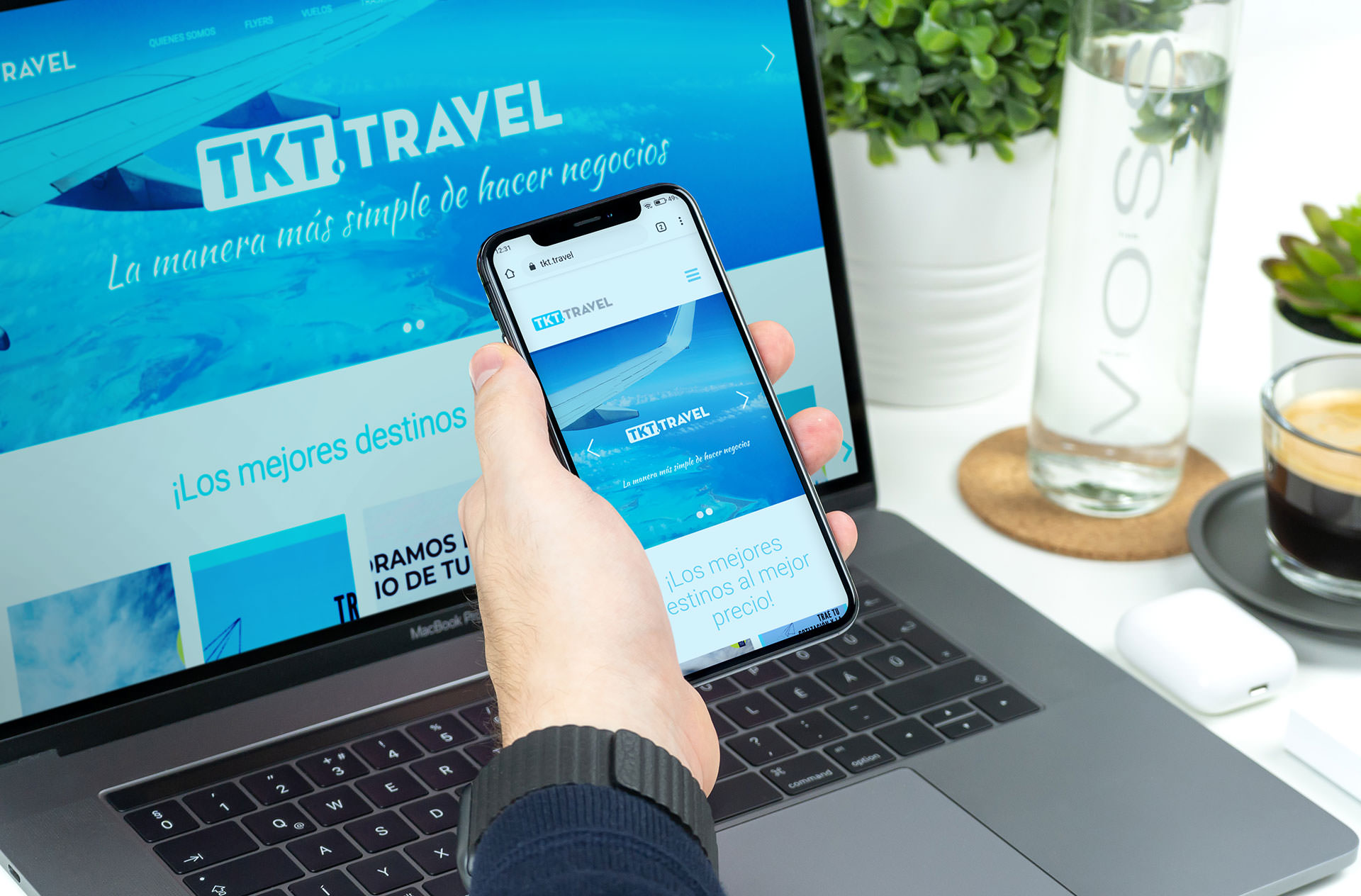 [TKT Travel] Diseño y desarrollo de Website